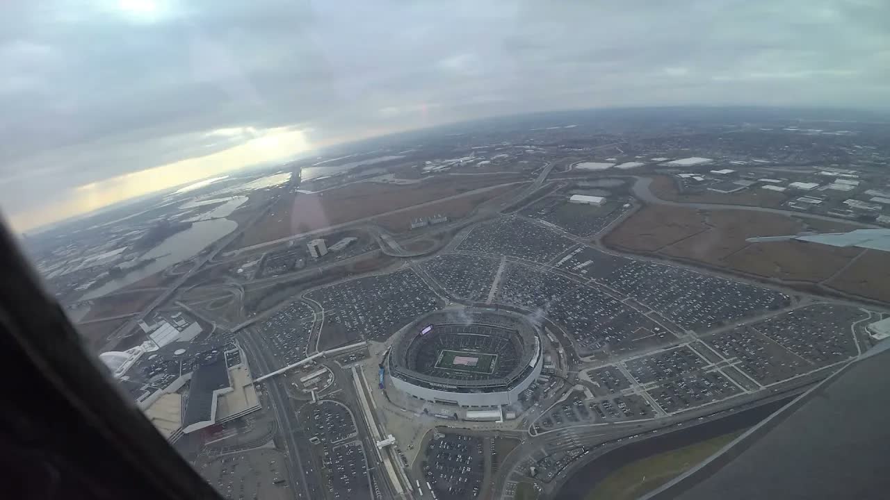 Salute to service flyover honors the military above MetLife Stadium