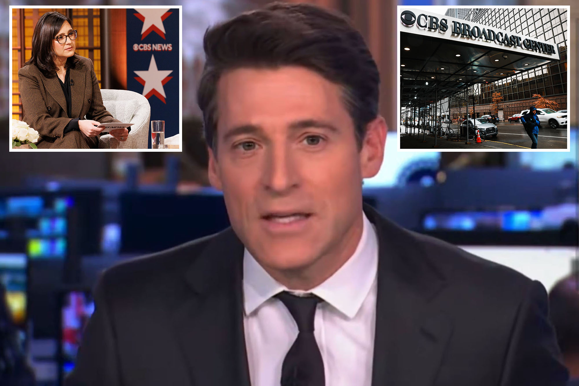 Tony Dokoupil’s first night anchoring 'CBS Evening News' marred by on ...
