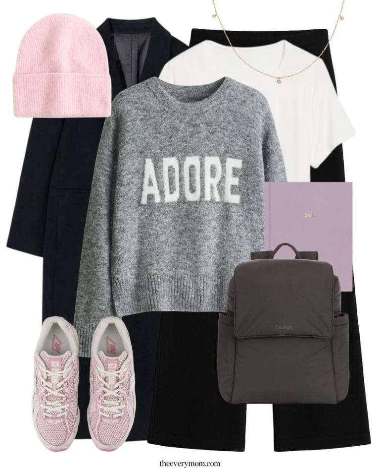 6 easy winter outfits for school drop-off and pick-up