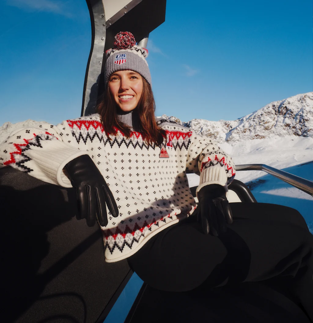 J Crew’s new Olympic skiing capsule gives sportswear a ’70s vibe shift