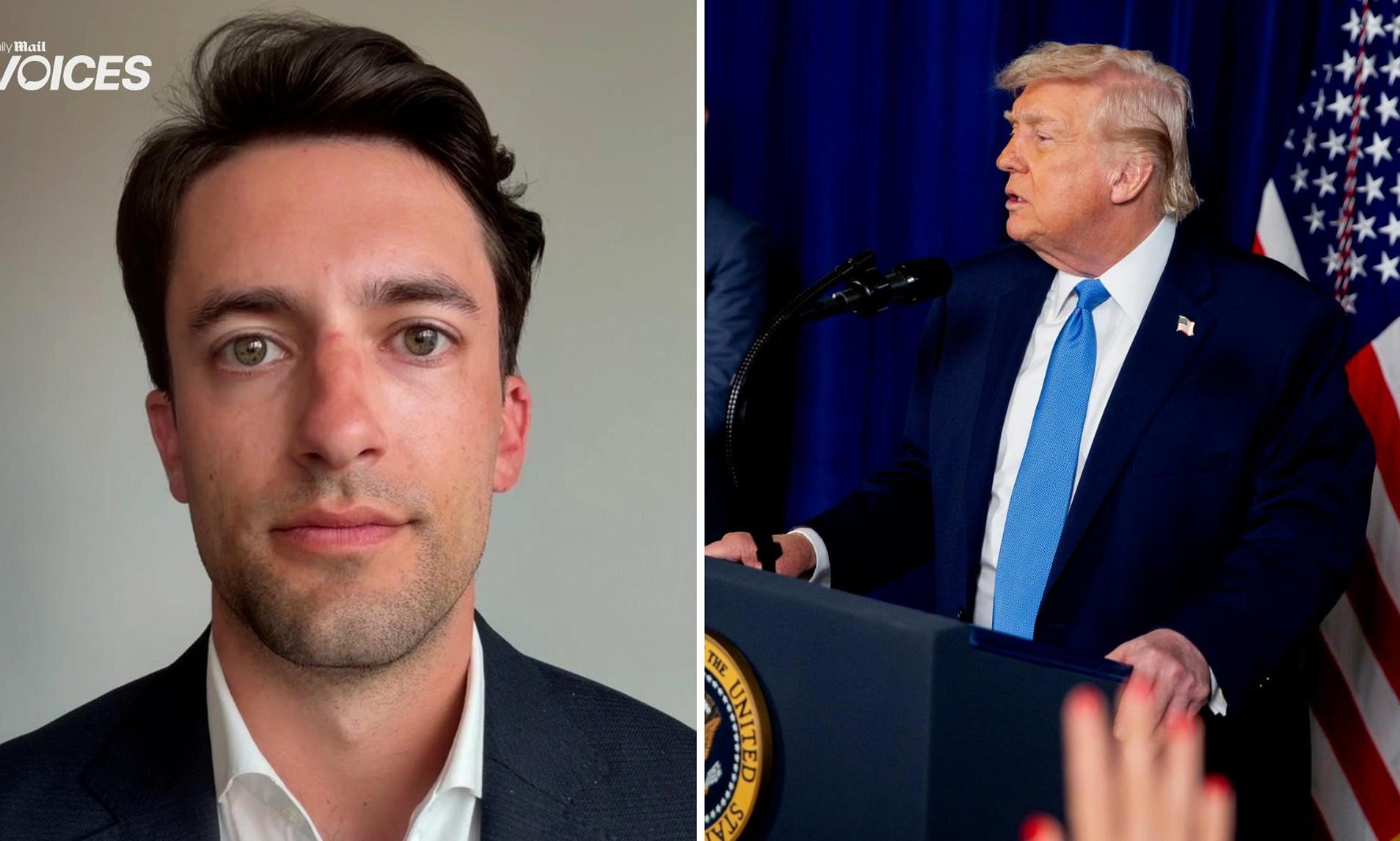 JON RAASCH reveals behind the scenes at Tump's Mar-a-Lago press conference