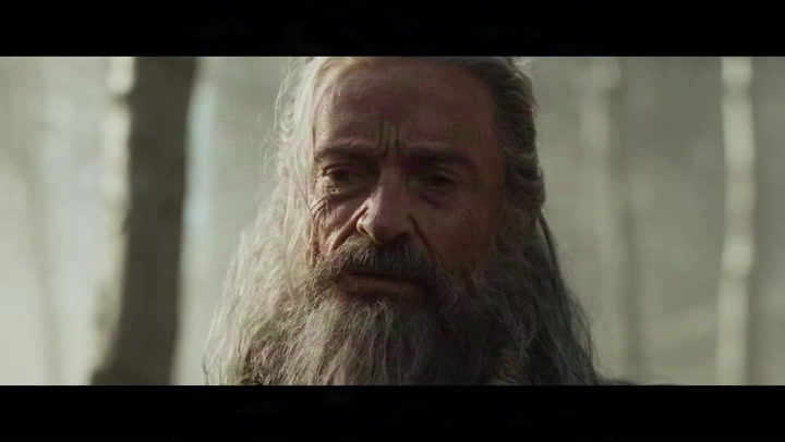 Hugh Jackman transforms into old, graying Robin Hood