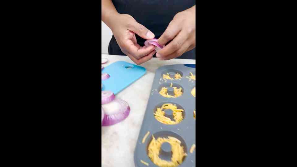 Bacon cheese onion rings!