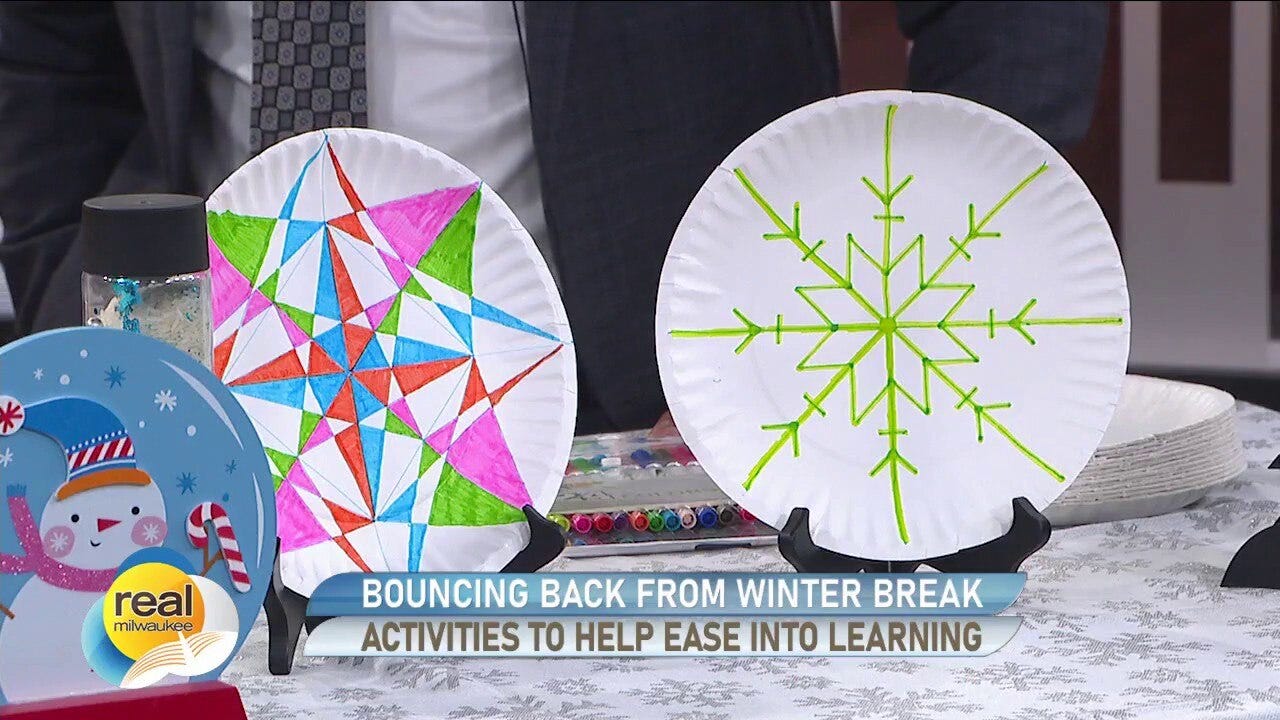 Bouncing back from winter break; crafts to get kids thinking
