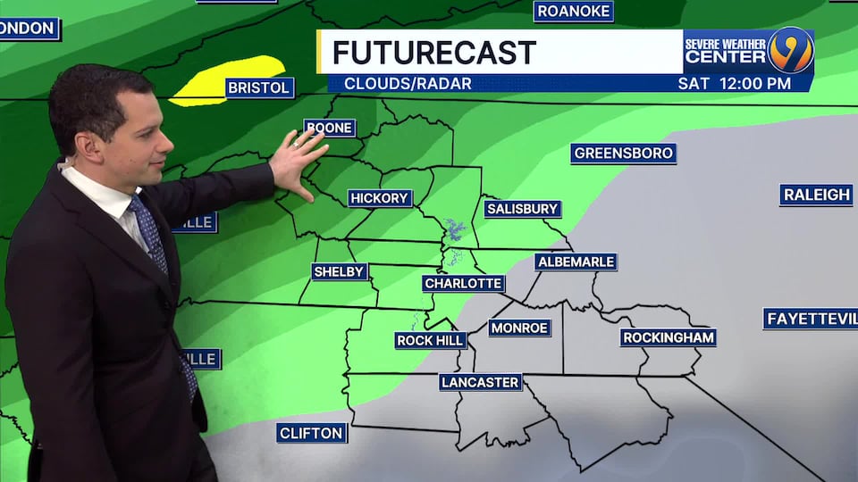 Tuesday afternoon's forecast with meteorologist Joe Puma