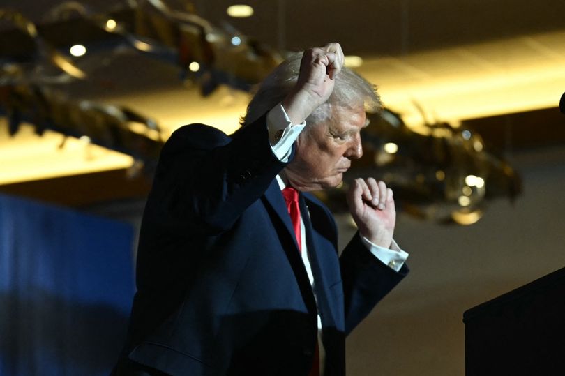 Defiant Trump does ridiculous dance minutes after admitting Melania ...