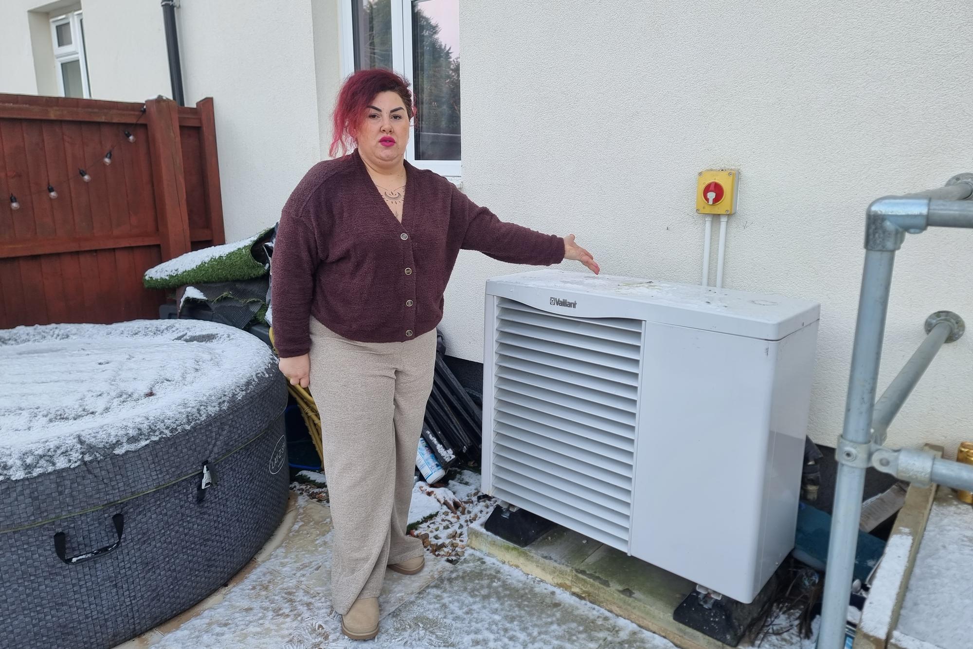 Northampton mother at 'breaking point' after council home left without ...