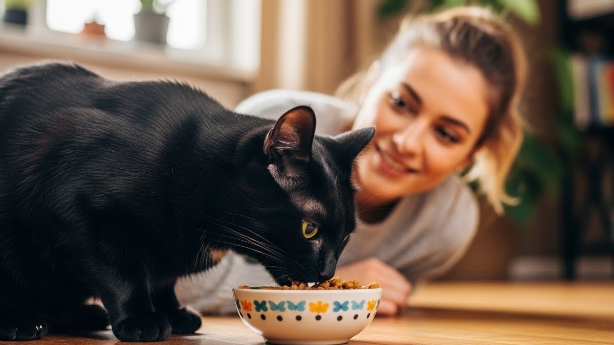 Your cat wants you to watch him eat: Here's why (and yes, it goes ...