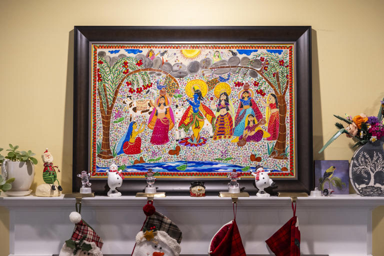 Media-based painter Rinal Parikh is redefining Indian folk art with contemporary themes and ...