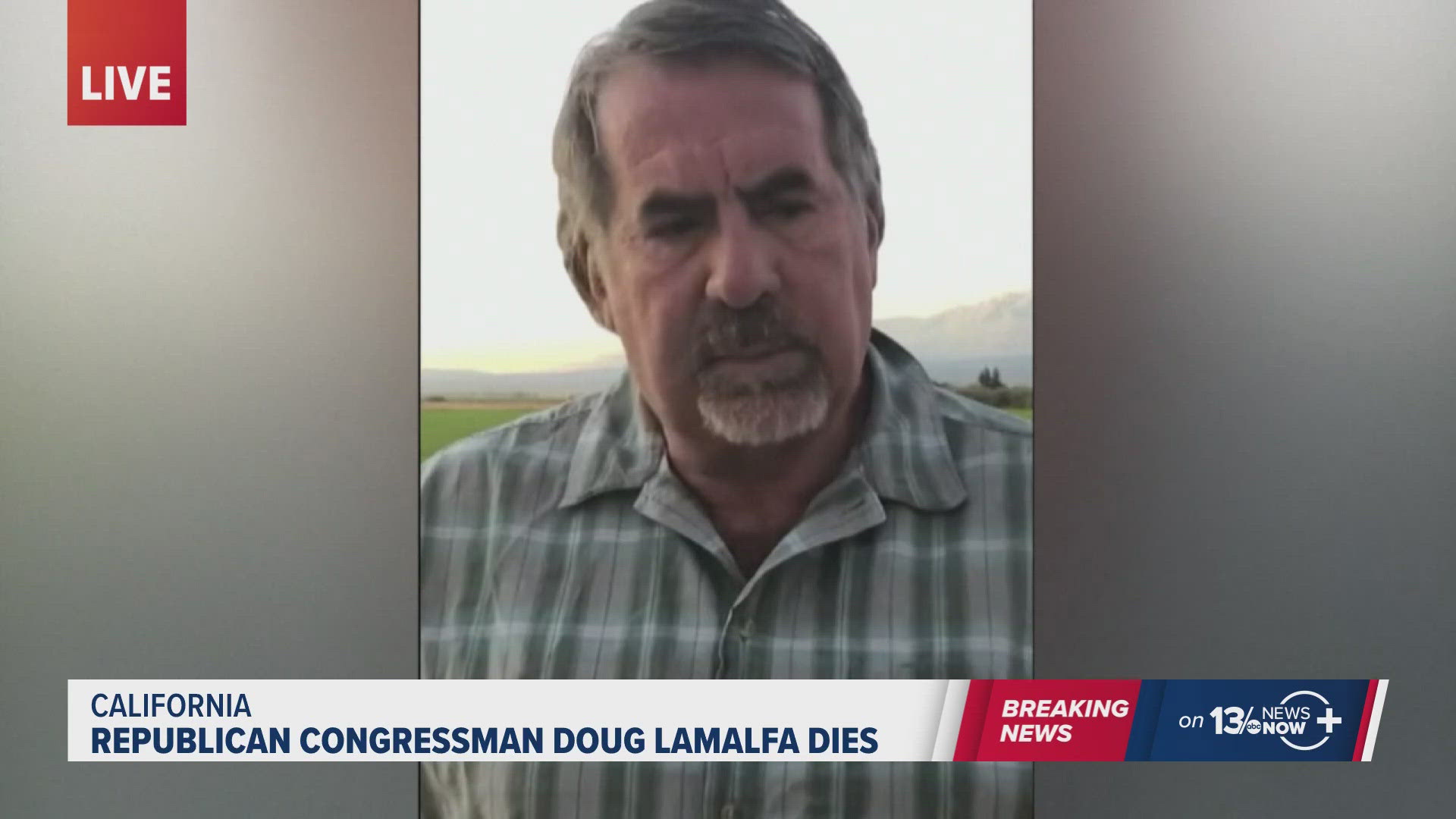 Republican Congressman Doug LaMalfa dies