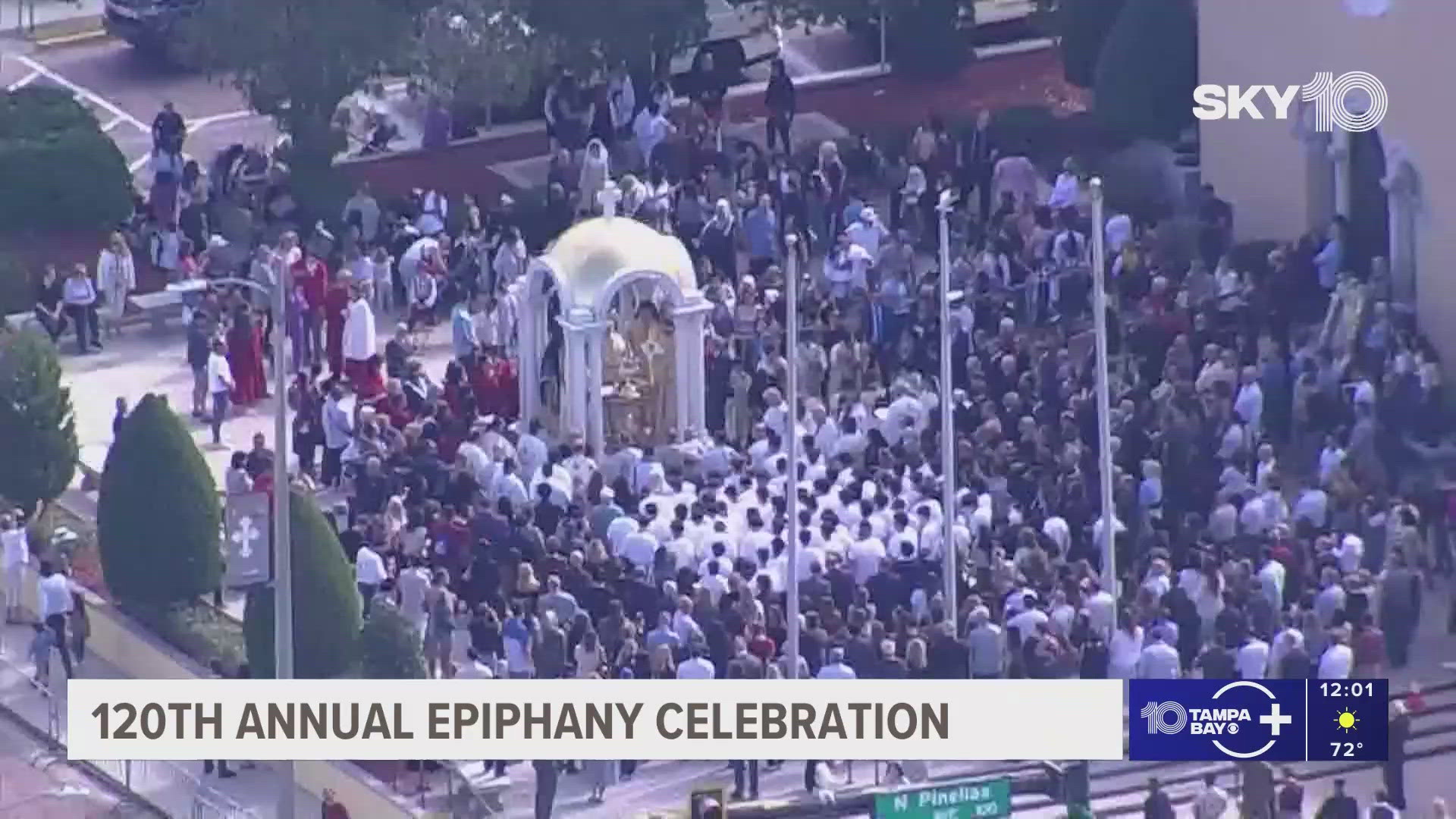 Celebrations kick off for the 120th Tarpon Spring Epiphany