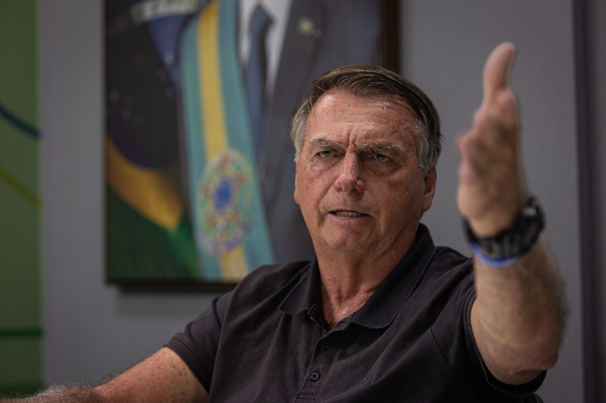Bolsonaro injured in fall while behind bars, wife says