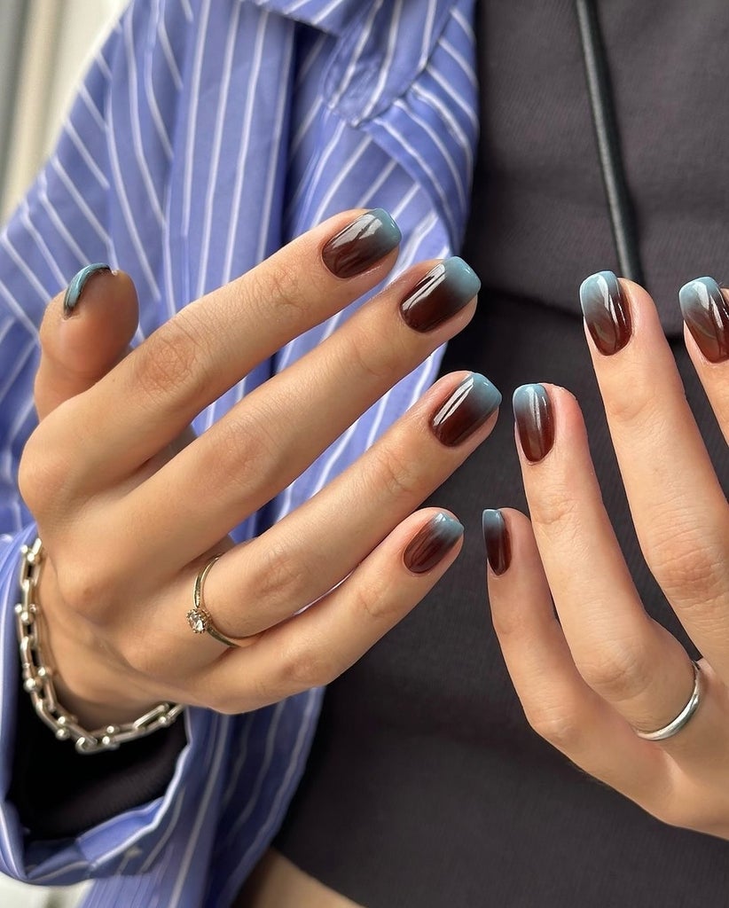 Blue suede is the nail color combo everyone wants this year, say ...