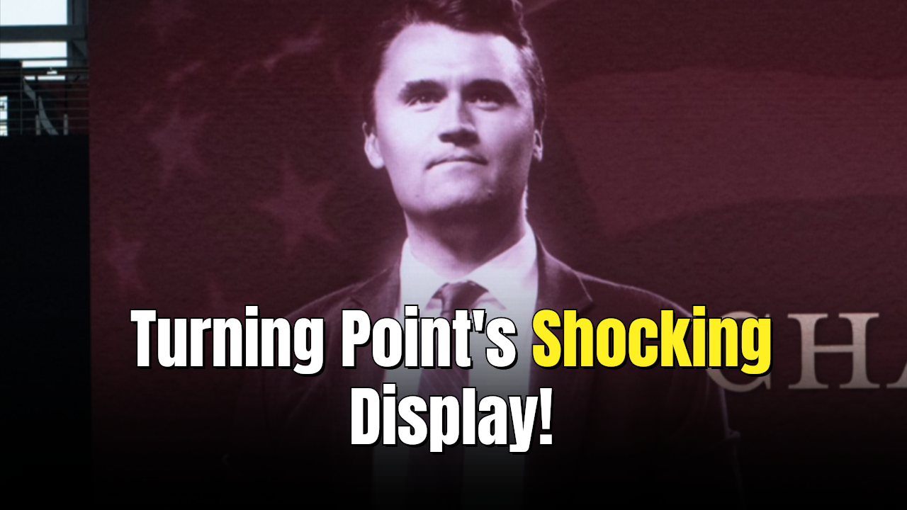 Turning Point USA faces backlash for recreating Kirk shooting site