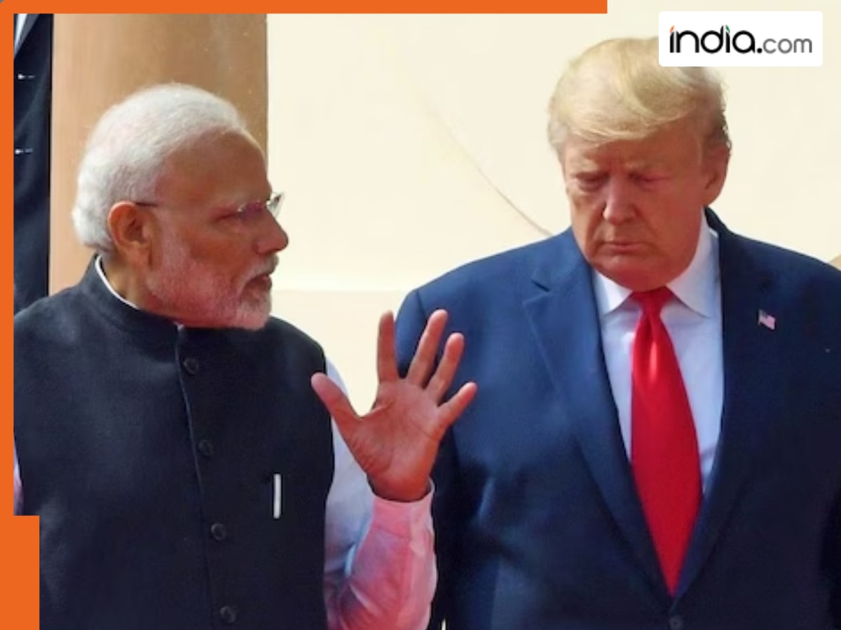 'Modi not happy with me': US President Trump makes big comment on PM ...