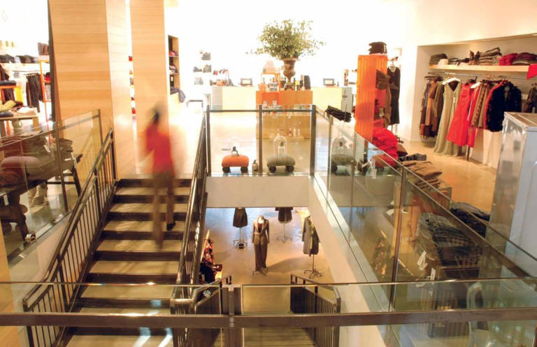 Nancy Pearlstein of Relish designer store in Washington, DC., retires