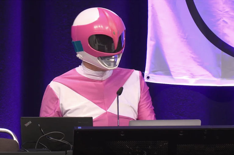 Hacker dressed as Power Ranger wipes white supremacist websites live on ...