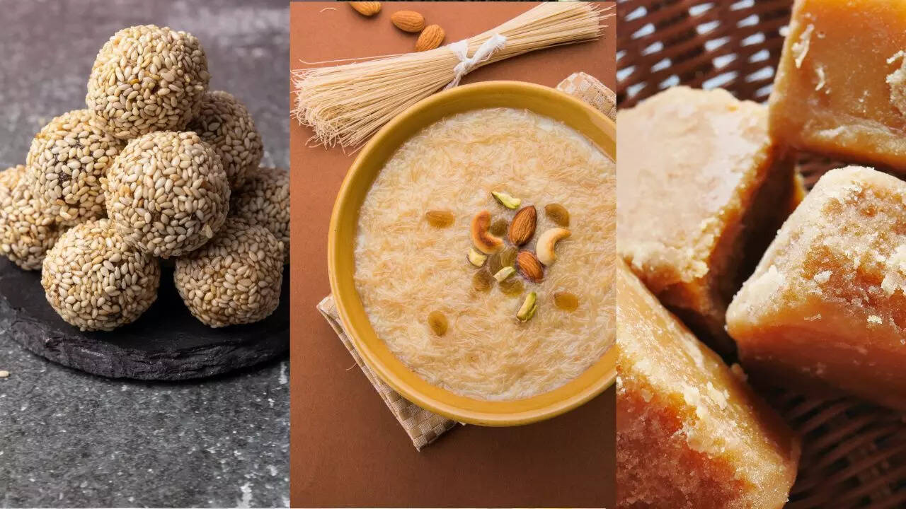 Winter sweet treats that are made with jaggery