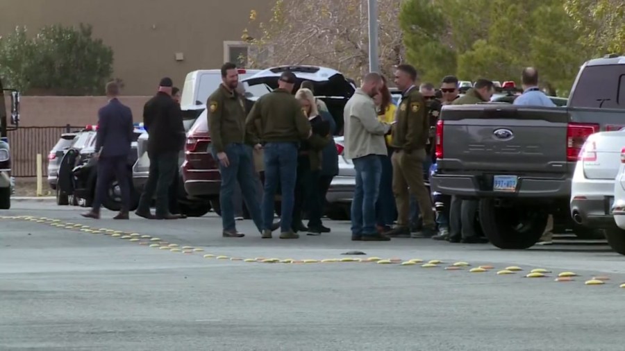 Police investigate officer-involved shooting in Las Vegas