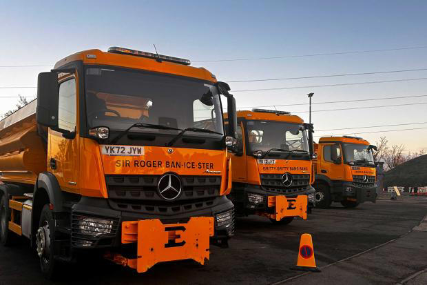 Gritters to be deployed in force amid fears about Storm Goretti impact