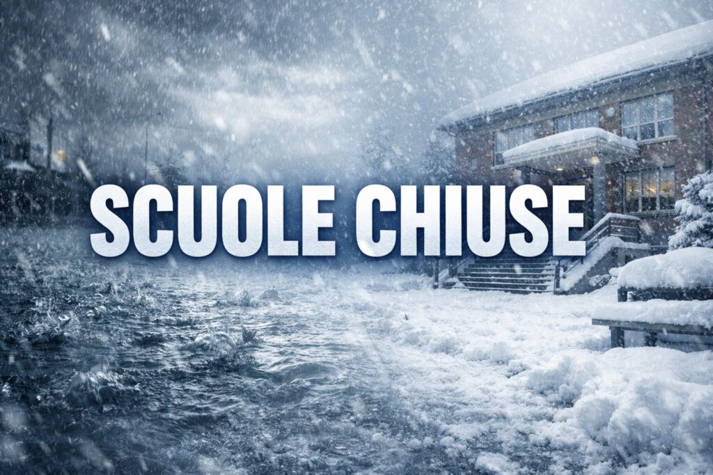 Scuole chiuse per maltempo il 7/8 gennaio 2026: elenco completo regione ...