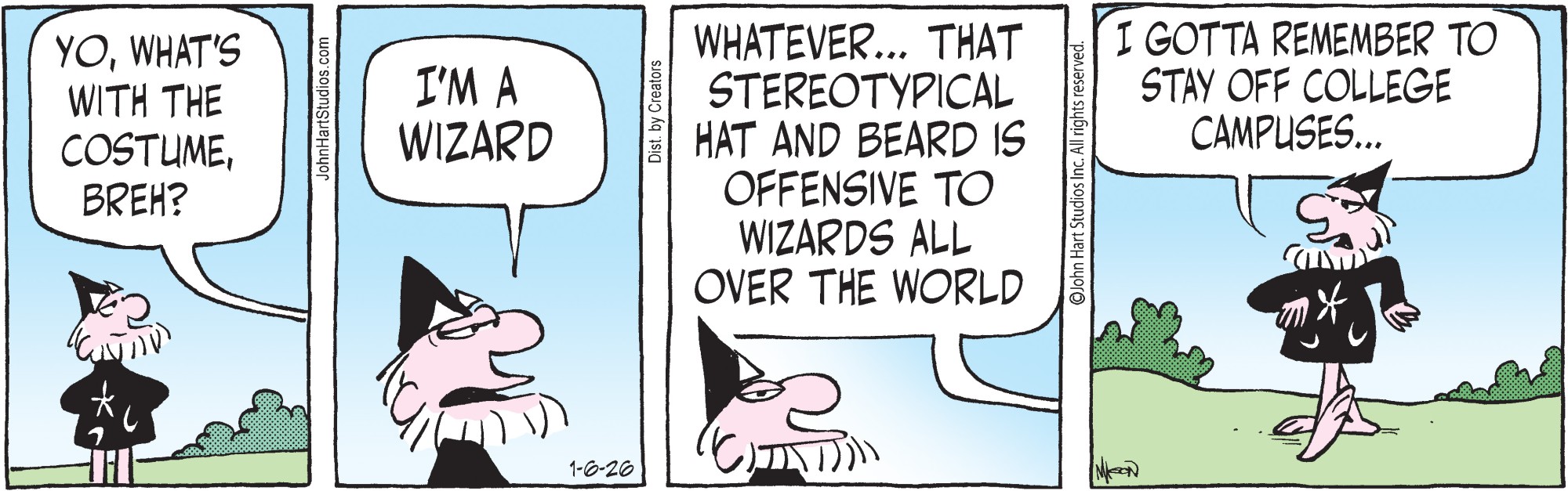 Daily comics: Wizard of Id by Brant Parker and Johnny Hart