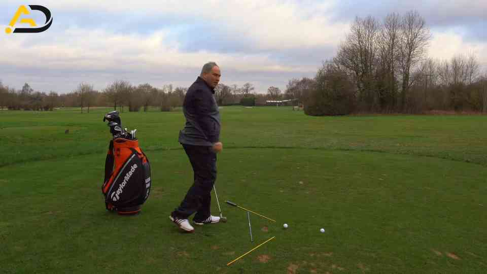 How to hit dead straight golf shots