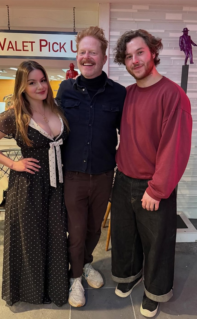 Nolan Gould debuts facial hair in Modern Family cast reunion photo