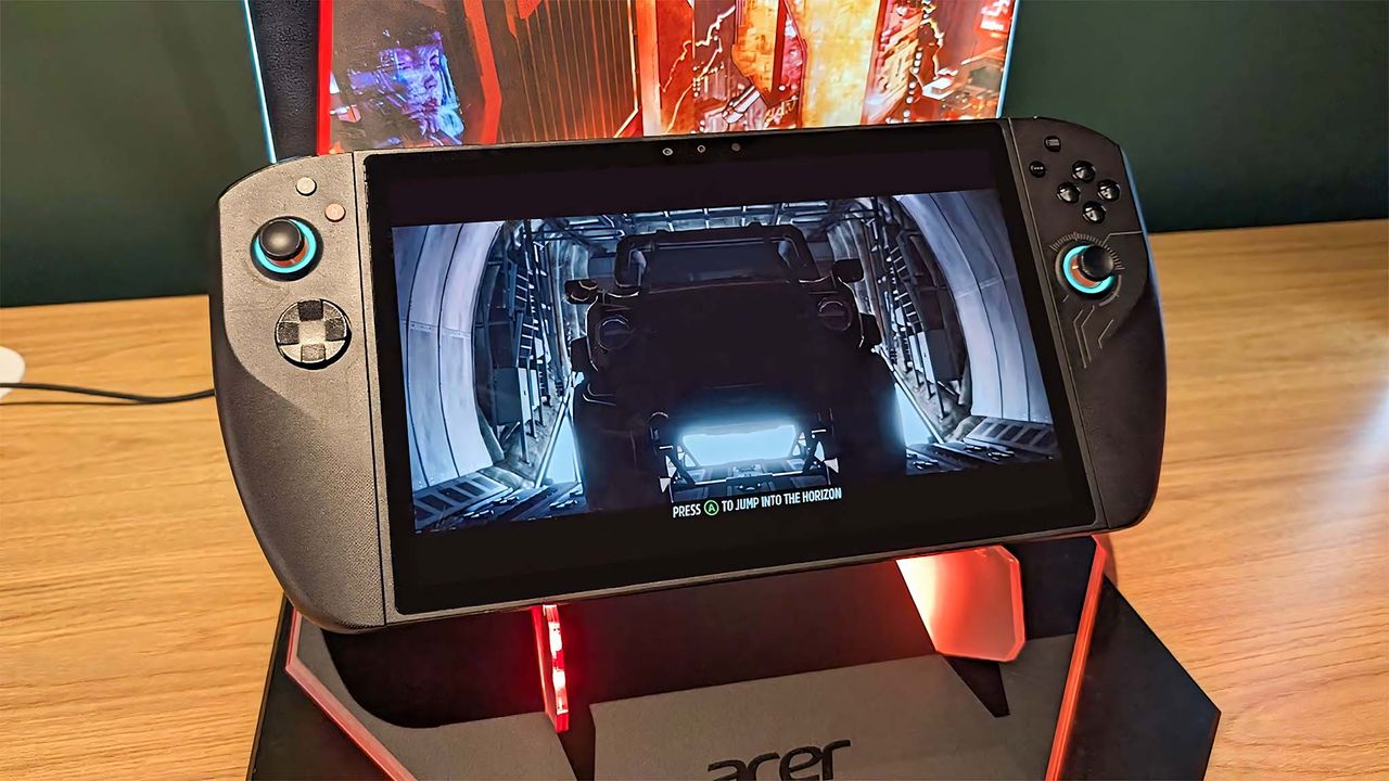 Why you still won't see Acer's handheld gaming PCs on store shelves