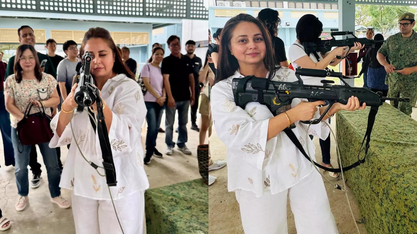 Rohini sparks row with cryptic gun post