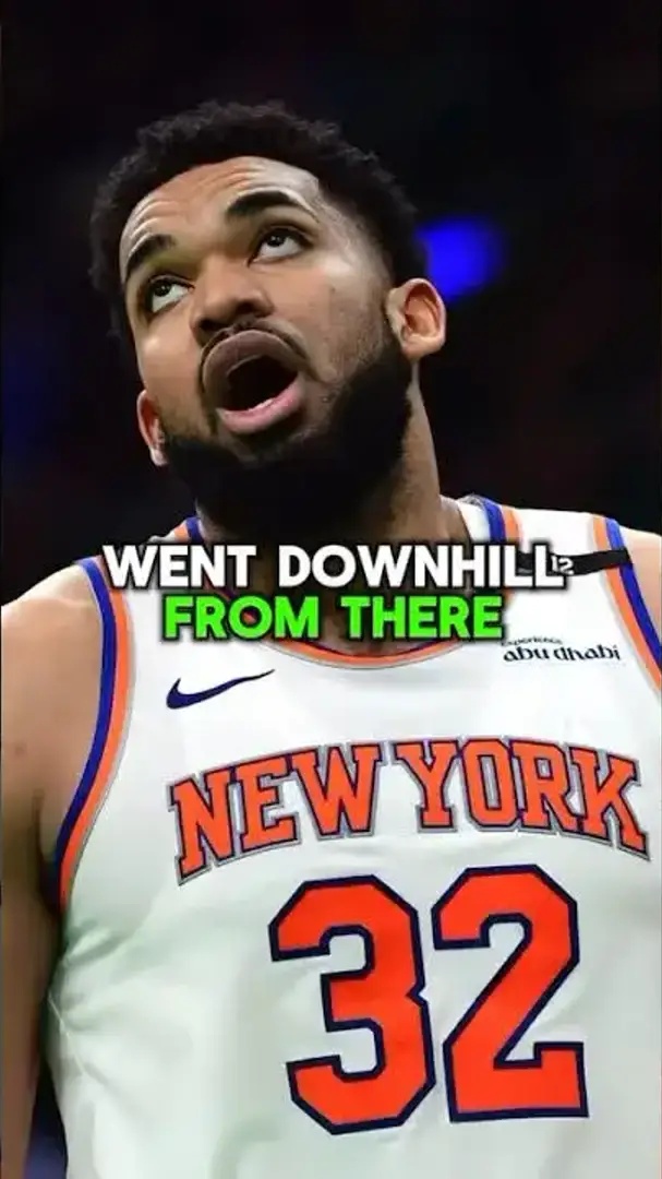 Brunson fouls out… KAT disappears in Game 5 blowout 😬 #shorts