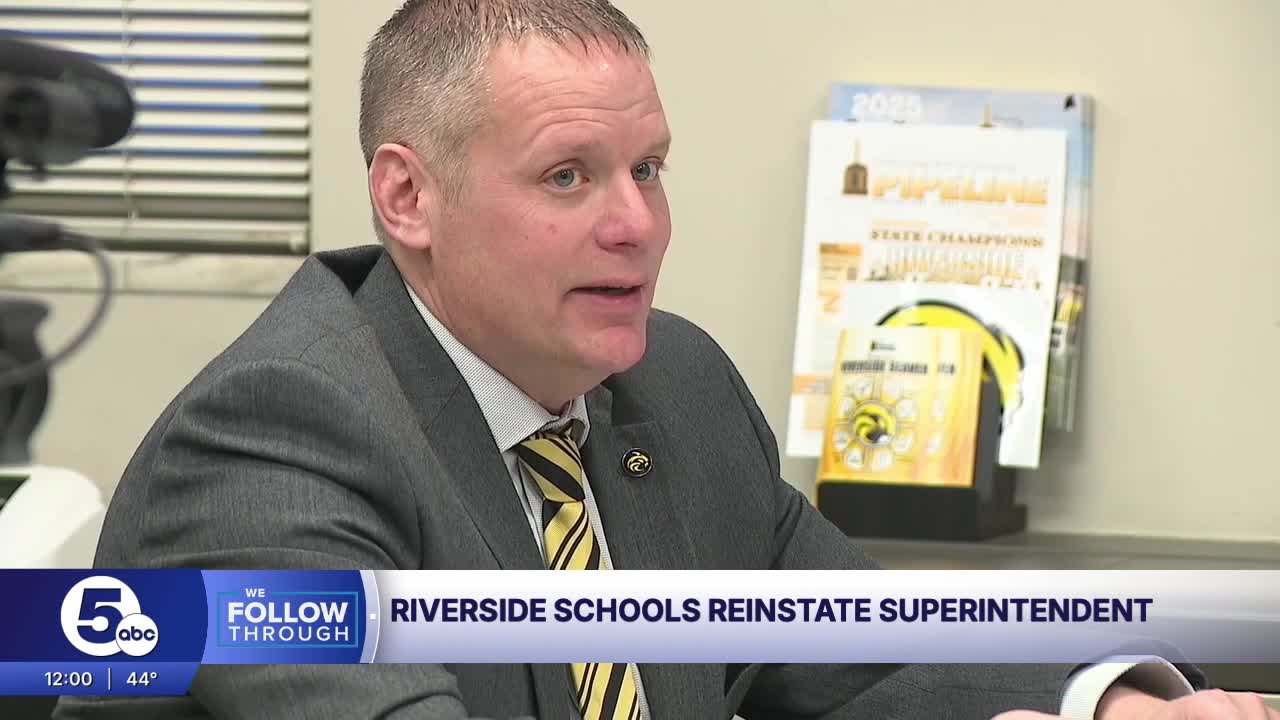 Riverside School Board reinstates Superintendent Dr. Christopher Rateno