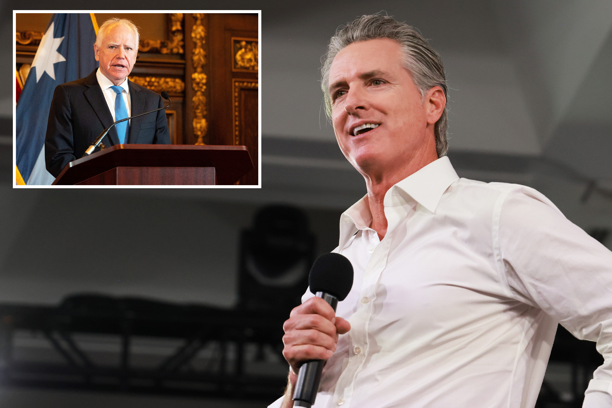 Gavin Newsom roasted for glowing praise of Tim Walz amid Minnesota ...