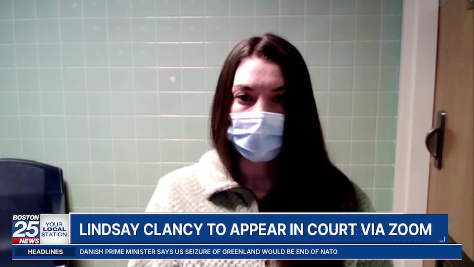 Lindsay Clancy appears in court via Zoom for emergency hearing in ...