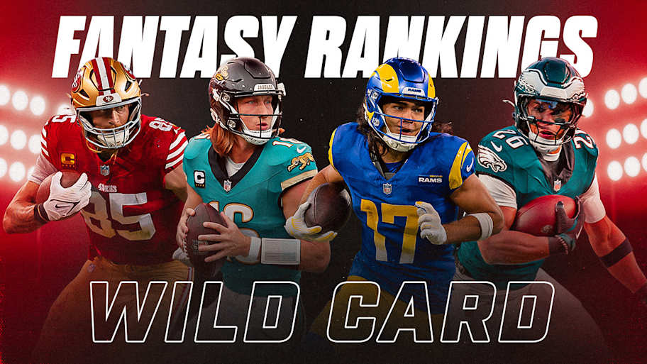 Wild-card round fantasy football rankings for every position in PPR leagues
