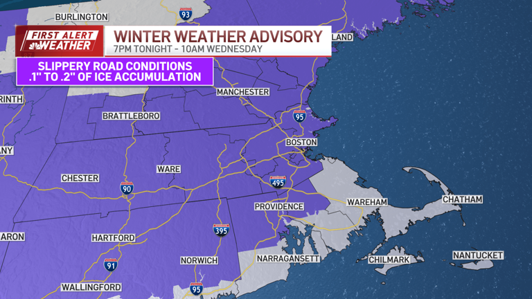 First alert: Wintry mess zeroes in on southern New England