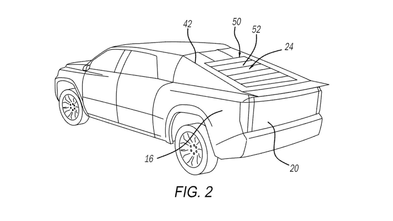 Stellantis patents a shape-shifting truck bed to slash drag and save fuel