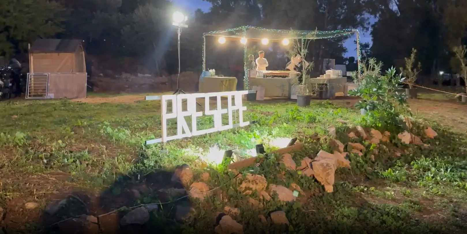 Palermo, l’assessore Tamajo visita il presepe vivente di Partanna ...