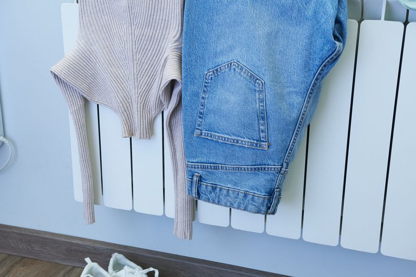 Warning to anyone drying clothes on their radiators during freezing snap