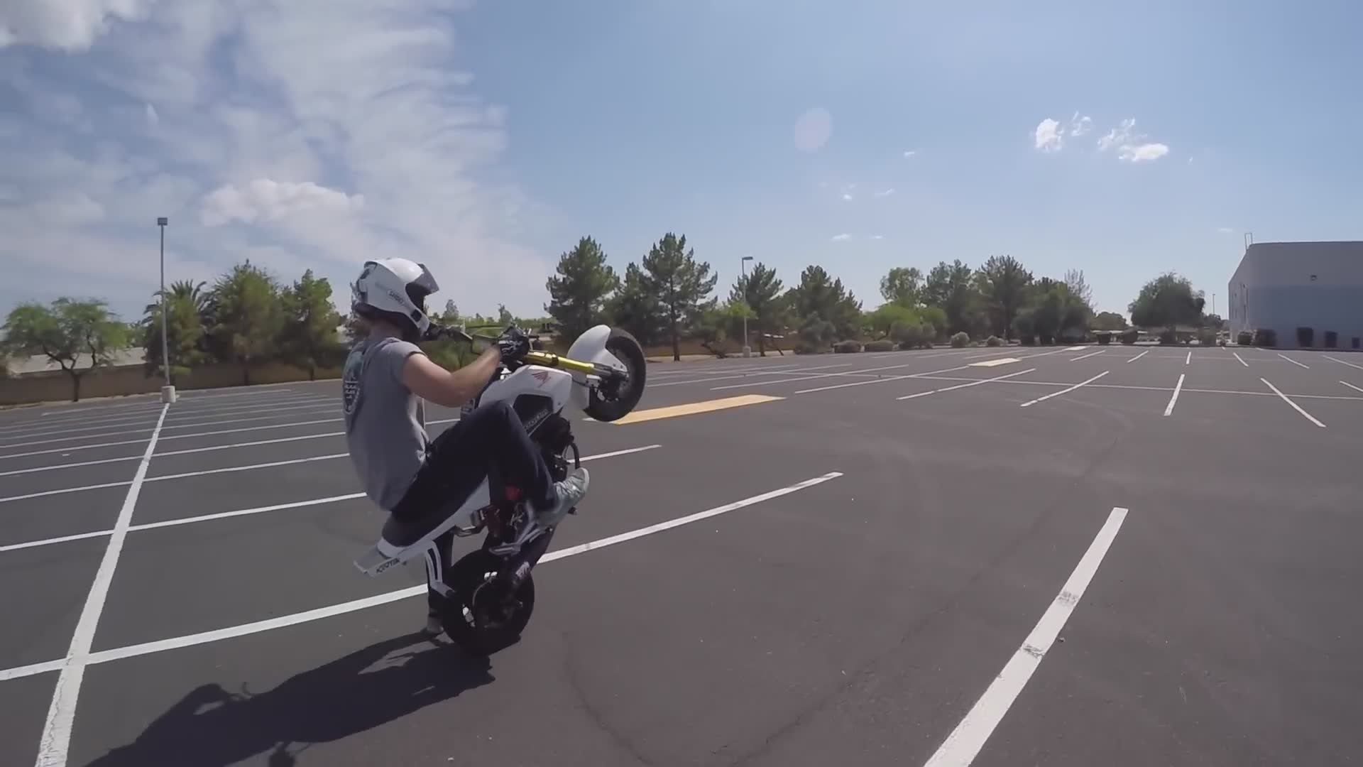 Mini bike wheelie fundamentals for beginners