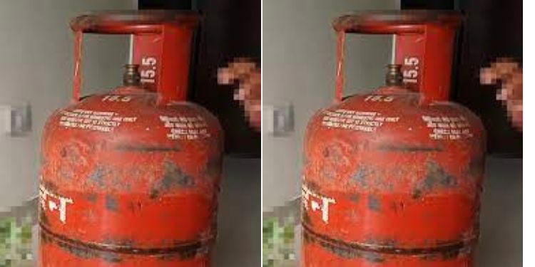 Why people place gas cylinders in water while cooking