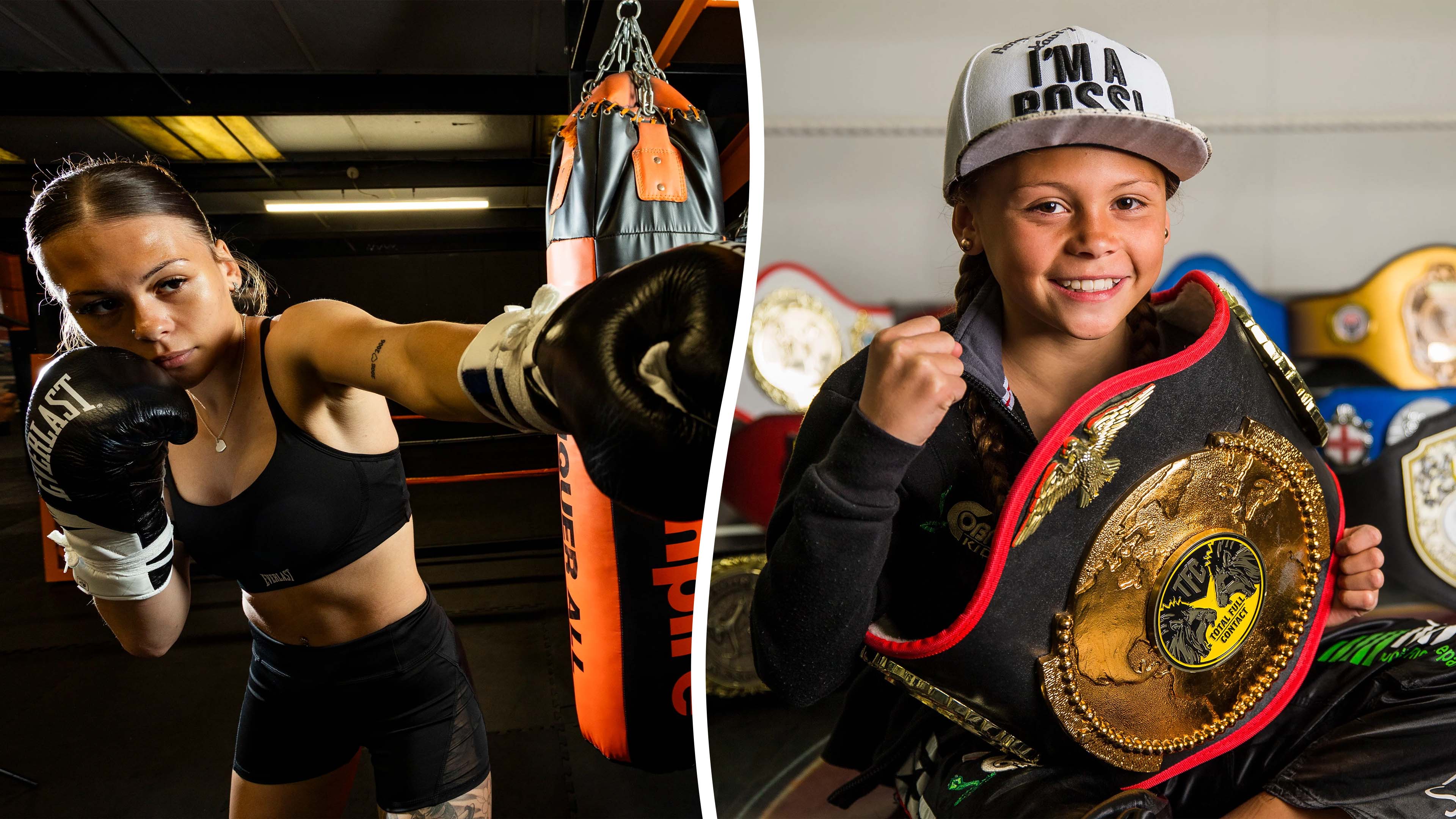 Teenager makes history as first female boxer to be named 'hottest prospect'