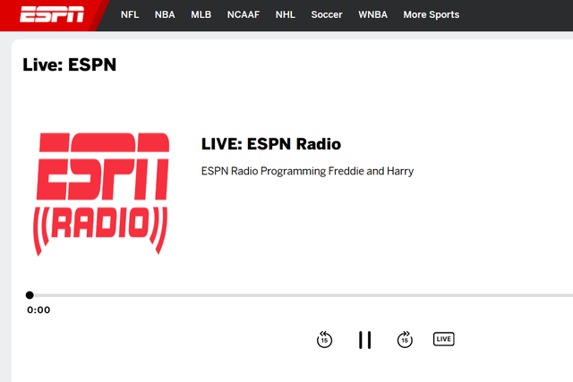 All the stations broadcasting the Super Bowl on radio