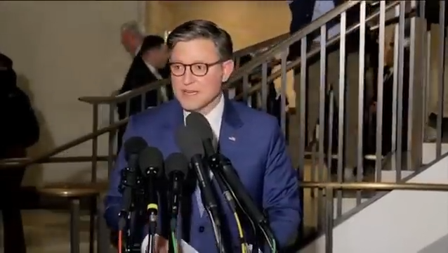 'The president was justified': GOP weasel Mike Johnson covers for his ...