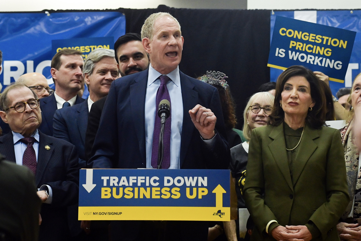 New York, MTA say first year of congestion pricing is a success