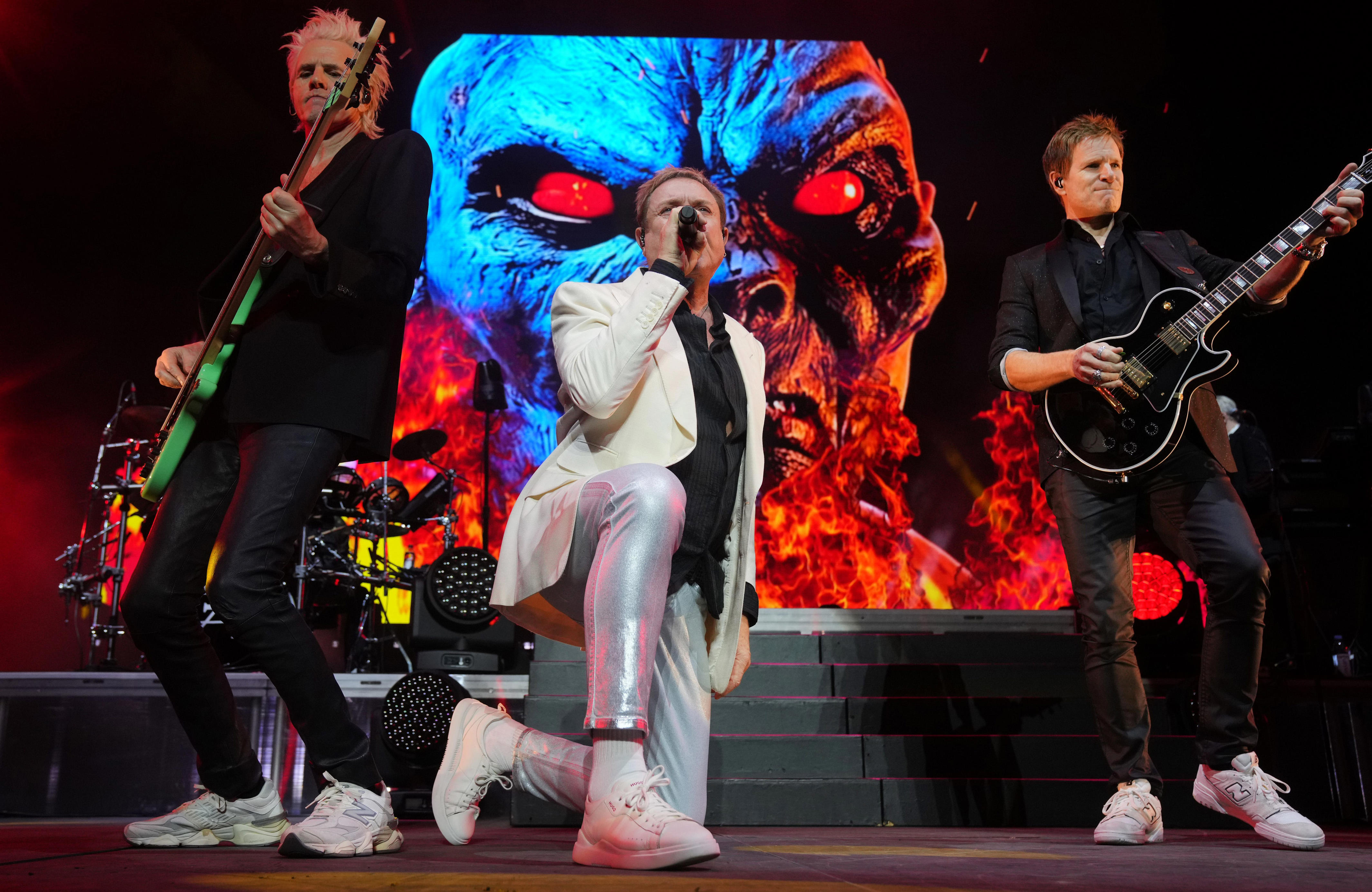 Simon Le Bon was in rare form as Duran Duran rocked Phoenix concert