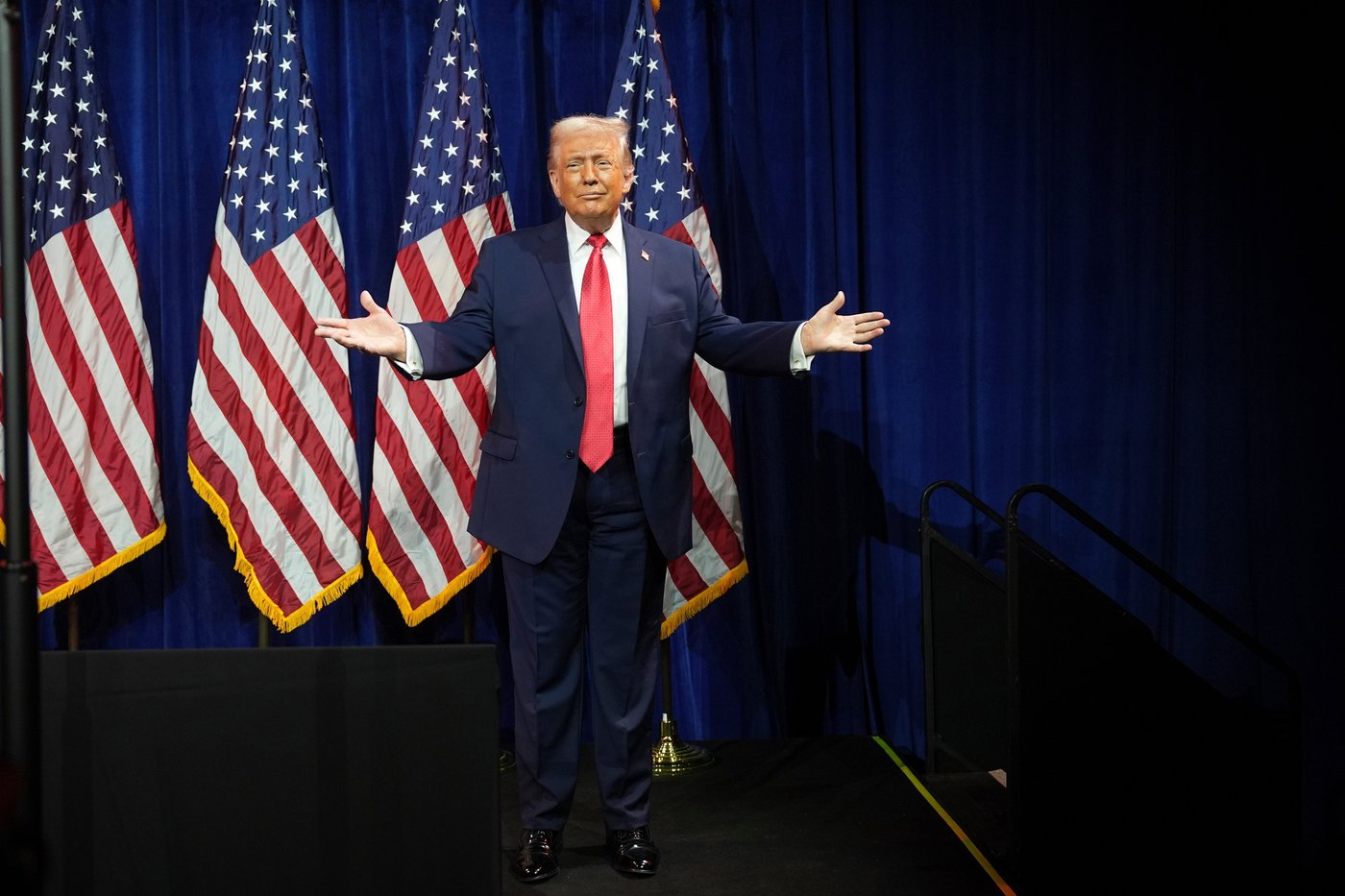 Trump tries to rally House GOP but meanders along the way as the party ...