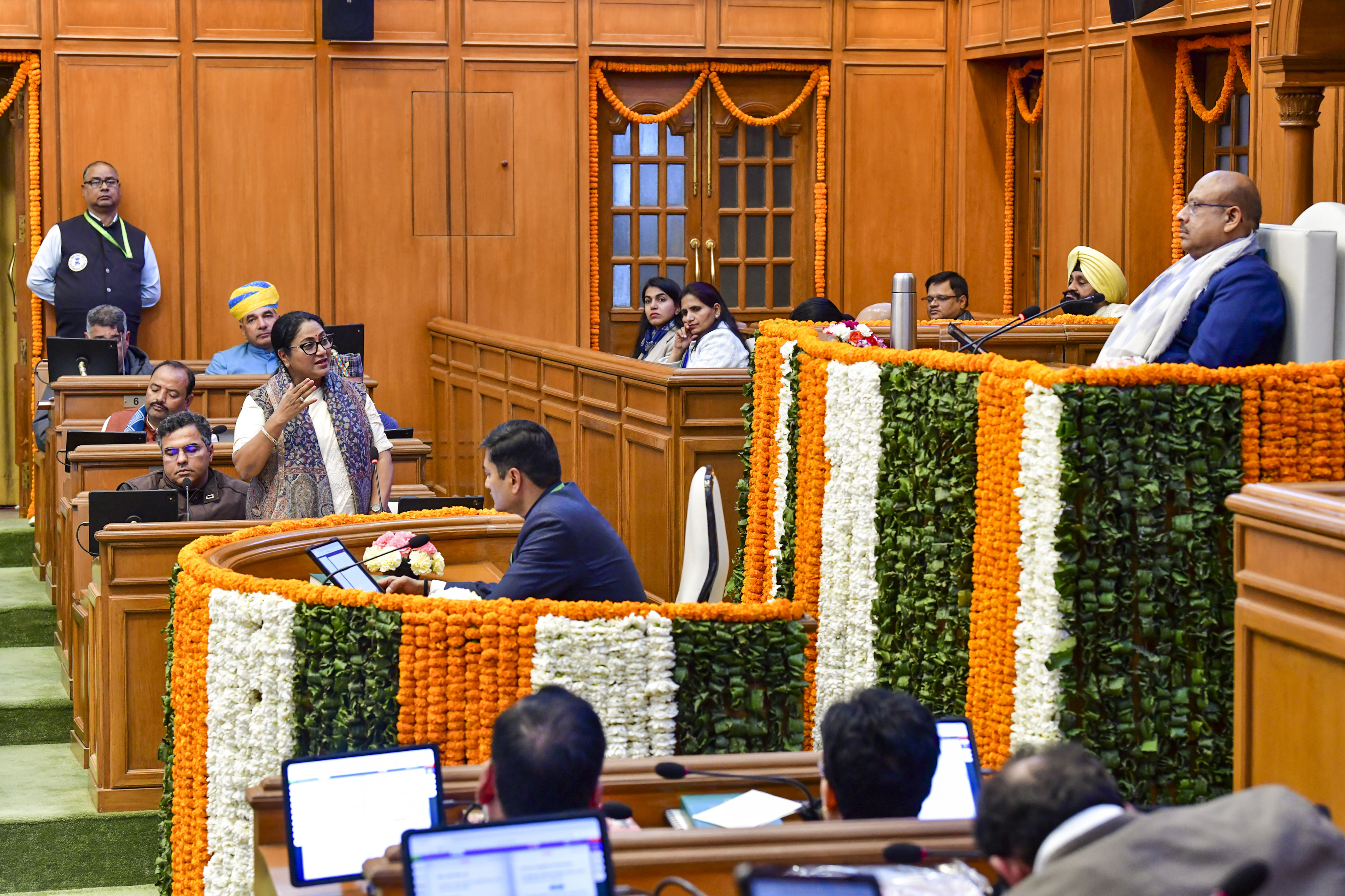 Delhi Assembly adjourned twice as BJP, AAP spar over 'teachers counting ...