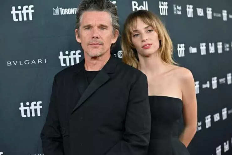 Nobody cares about dad Ethan Hawke says kids tease him as Maya Hawke ...