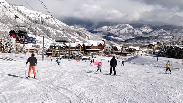 This ski area received a foot of snow in the past 24 hours
